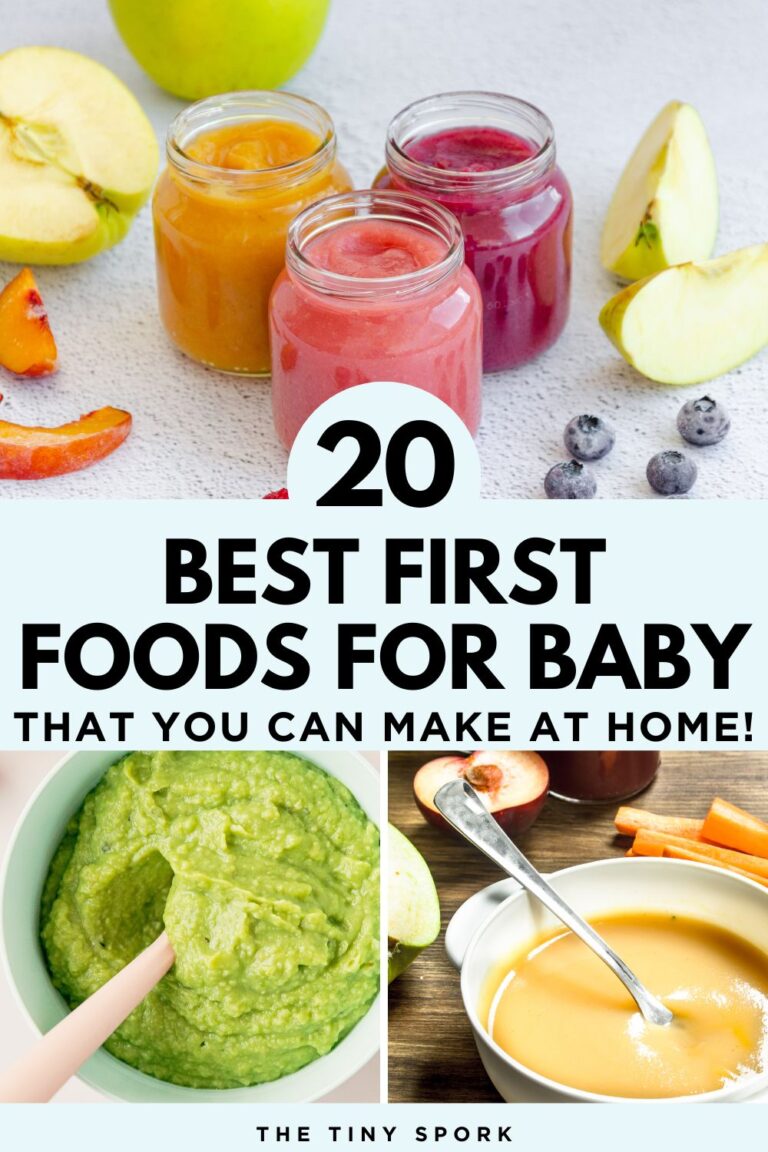 20 Best First Solid Foods for Babies + Preparation Tips - The Tiny Spork